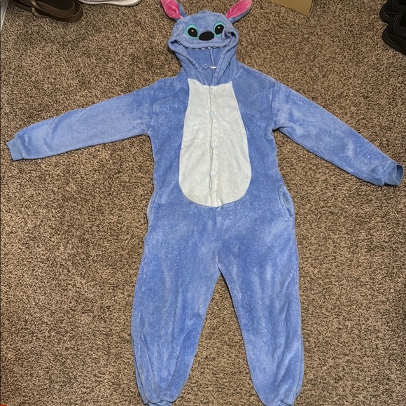Disney | Other | Disney Blue Stitch Kids Onesie | Poshmark